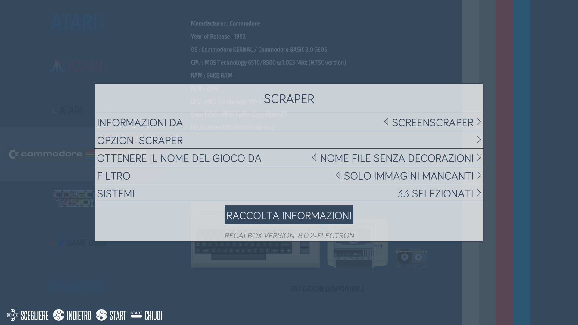 RECALBOX - AGGIUNGERE COPERTINE ALLE ROM